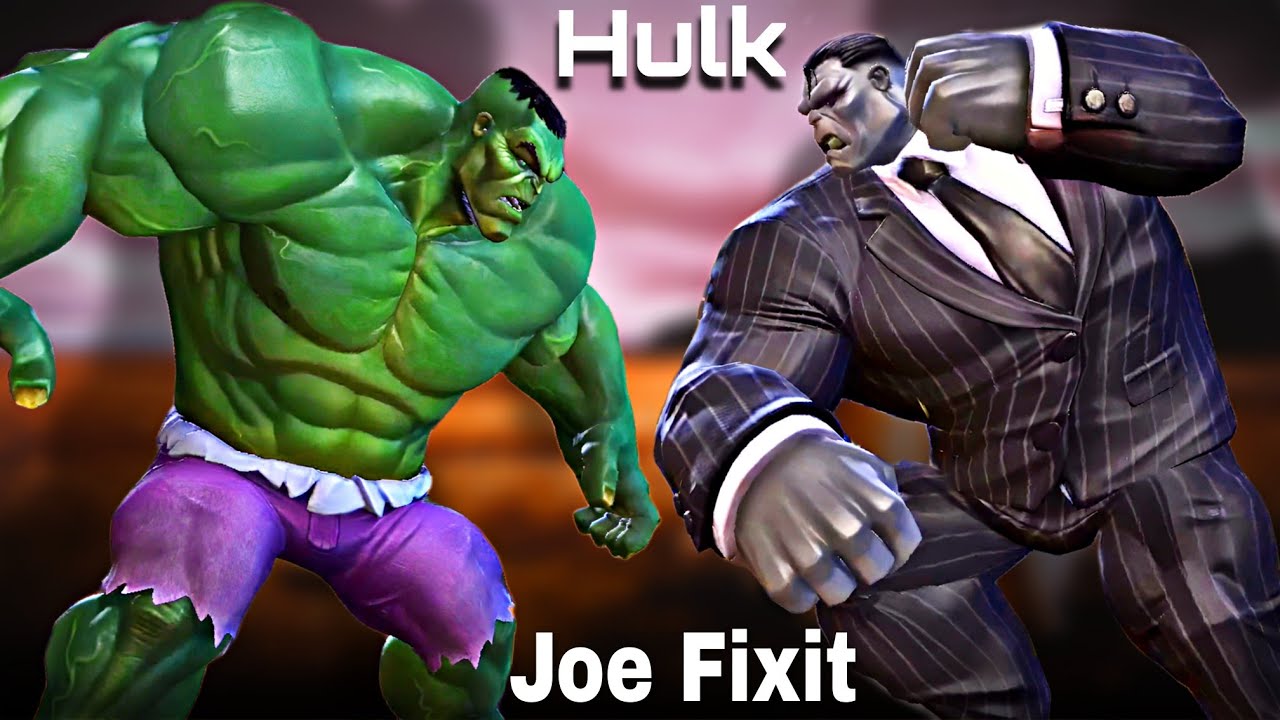 Hulk Vs. Joe Fixit Fighting Game Play Video | Gaming Video | Marvel ...