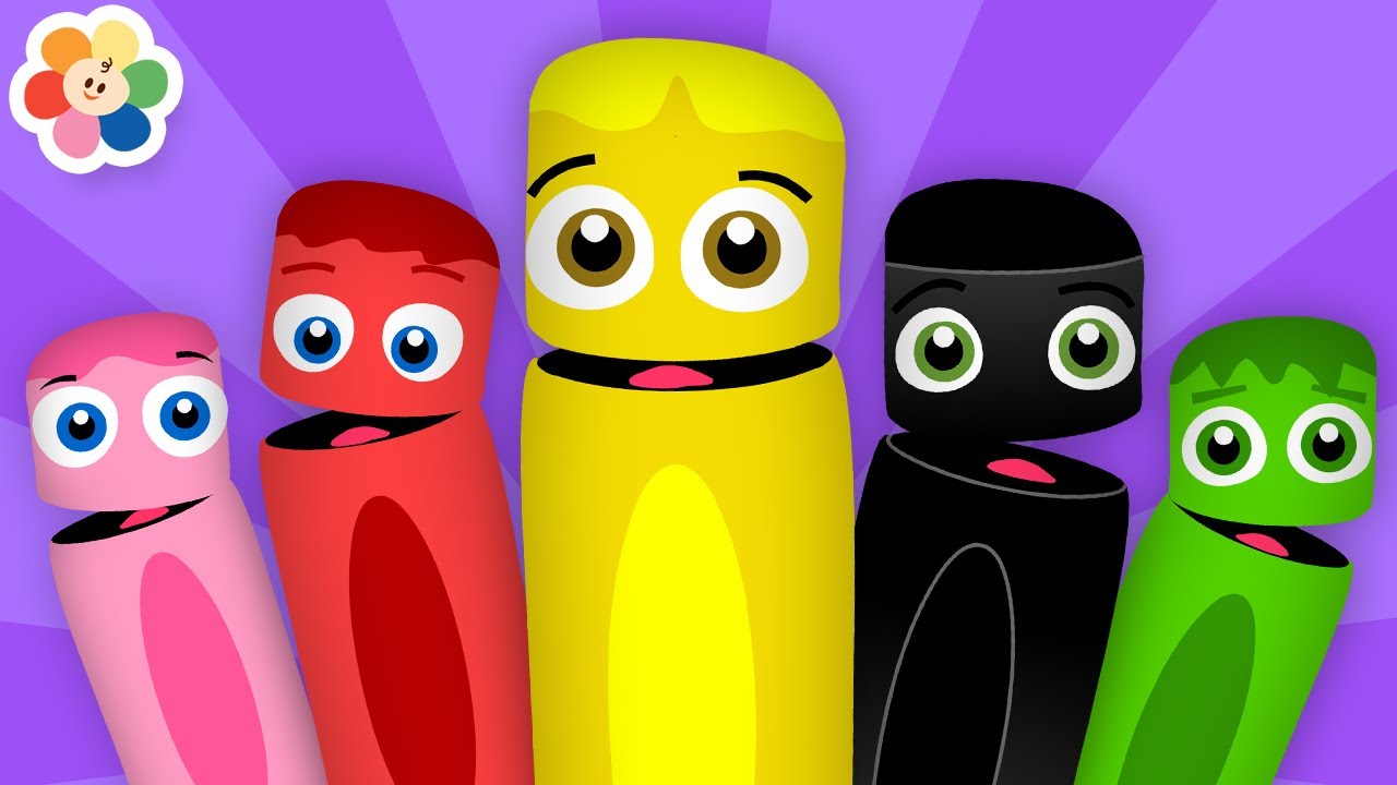 Amarillo y otras colores para niños | La Pandilla de Colores ...