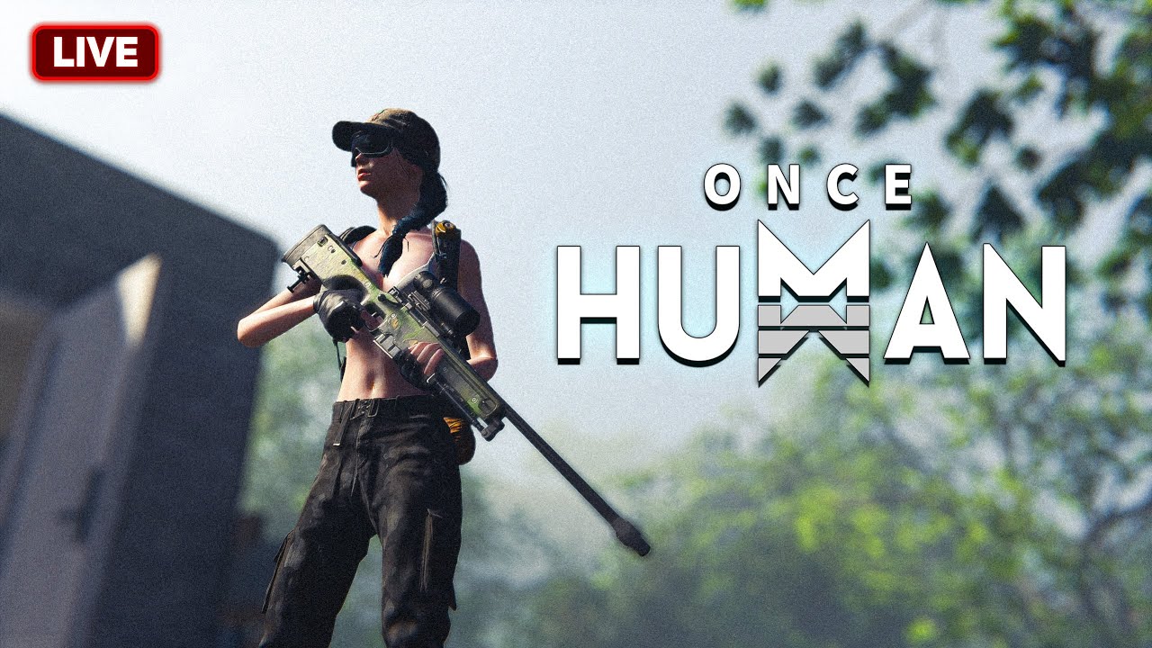 THE NEW BEST OPEN WORLD SURVIVAL SHOOTER MMO! - Once Human - Livestream ...