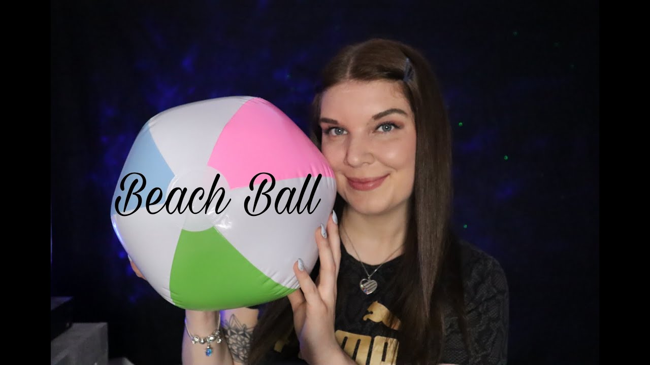 ASMR Wasserball / Beach Ball Sounds ( Vynil Sounds, Tapping und co ...