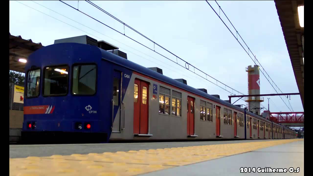 CPTM - Série 4400 Som do Motor com problema nas rodas. (4424) - YouTube