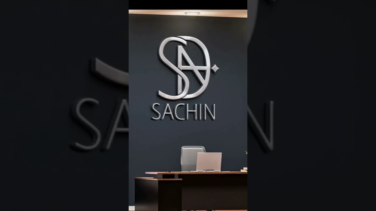 Sachin Logo 3d