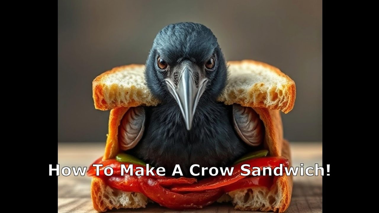 How To Make A Crow Sandwich! - YouTube