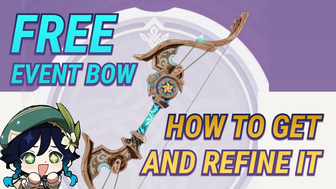 How to Get the new event bow Windblume Ode | Genshin Impact 1.4 ...