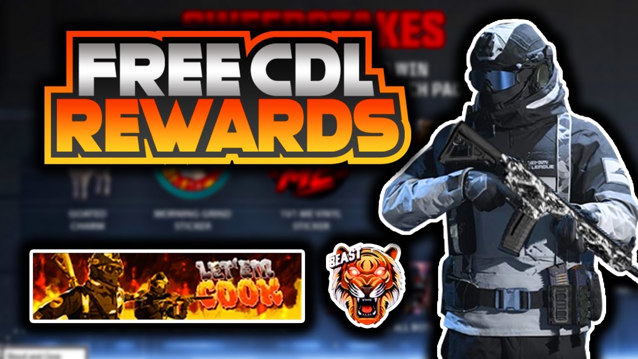 How To Get NEW CDL REWARDS For Modern Warfare 3 - YouTube