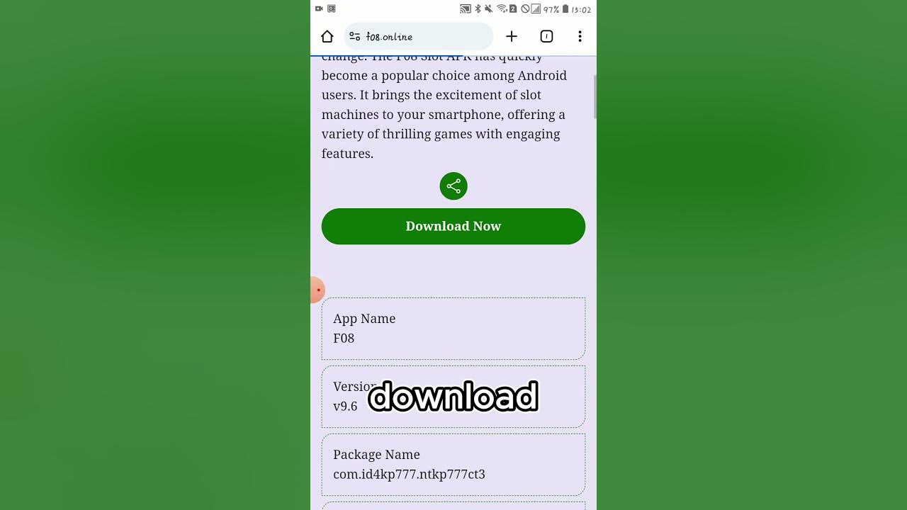 Ready to Spin? 🎰 Learn How to Download F08 Slot APK! #howto #download #SlotGame #apk - YouTube