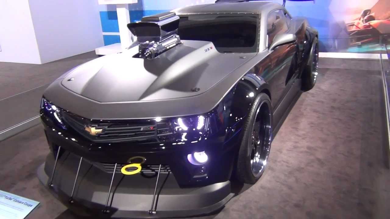 NEW! Insane Turbo Camaro Coupe displayed at the NY Auto Show 2013 in HD ...