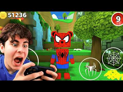 Yeni SPIDER-MAN Modu Kontrolden Çıktı! Oyun BOZULDU 😱 | Super Bear Adventure