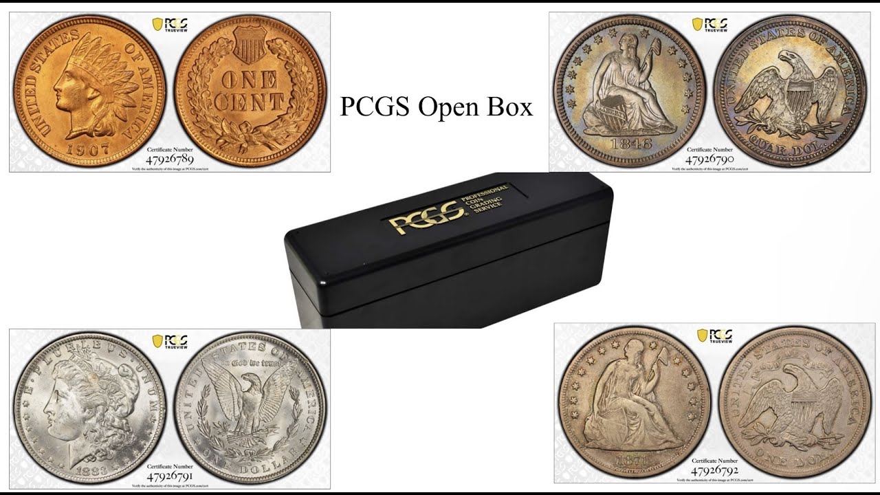 My First PCGS Open Box / Grade Reveal - YouTube