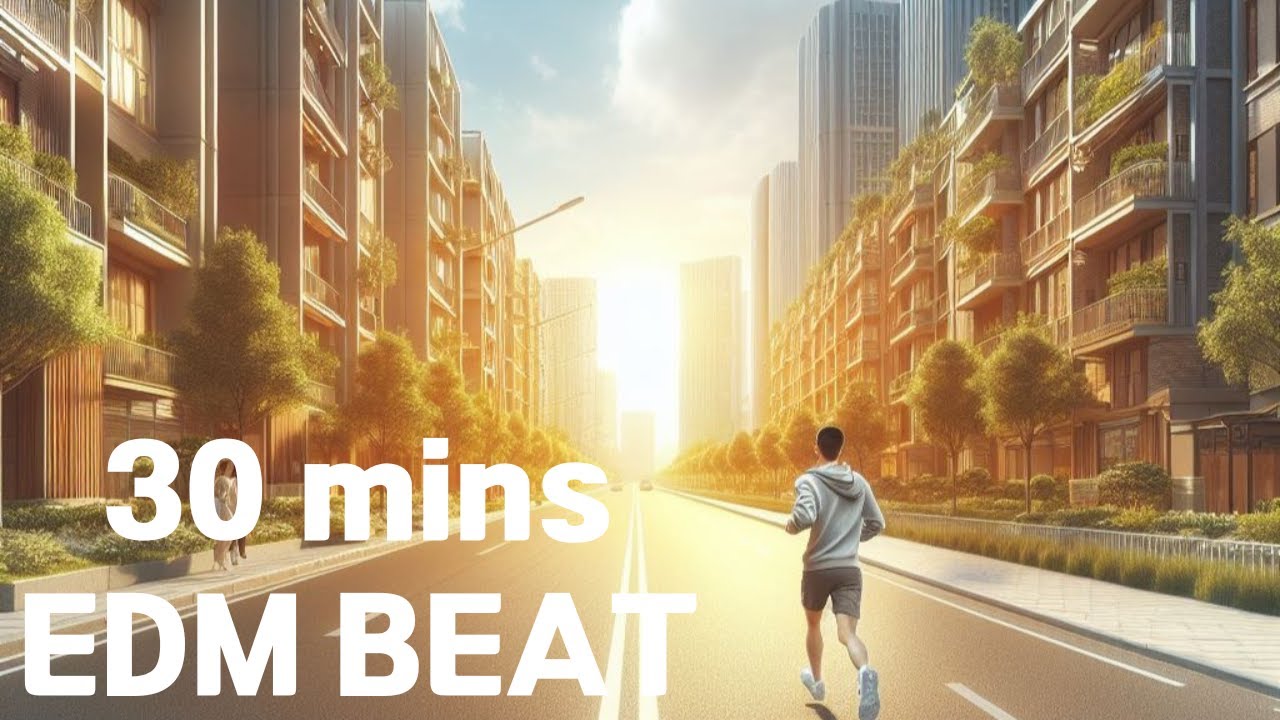 30 mins EDM beat / Running, Cycle, Stretch - YouTube