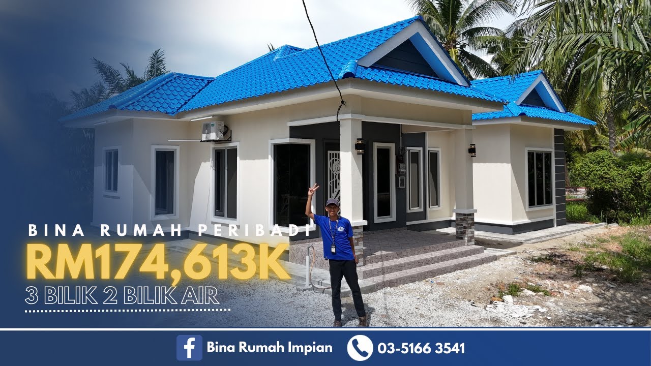 Rumah Design U Shape | Bina Rumah Peribadi - YouTube