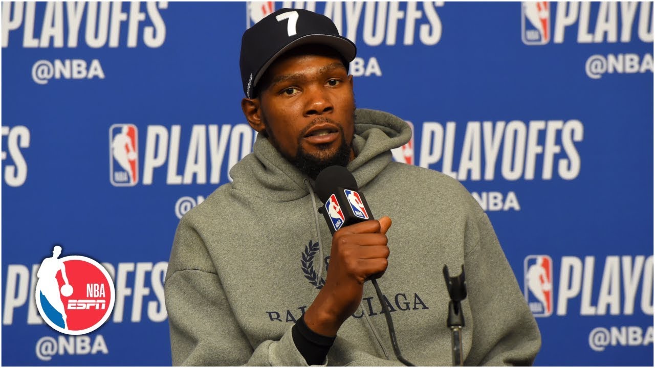 ‘It’s hard to guard these guys’ - KD talks Warriors' Game 4 loss to the ...