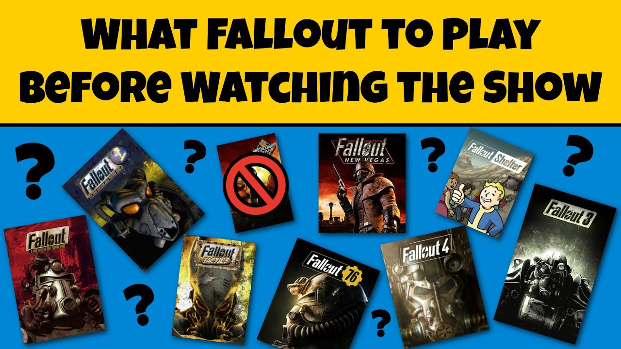 What Fallout to Play Before Watching the Show - YouTube