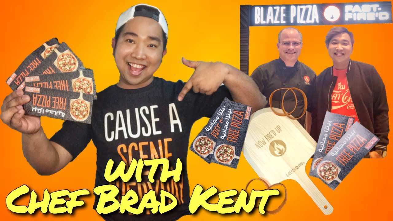 Chef Brad Kent Meet & Greet | Blaze Pizza | G Bites - YouTube