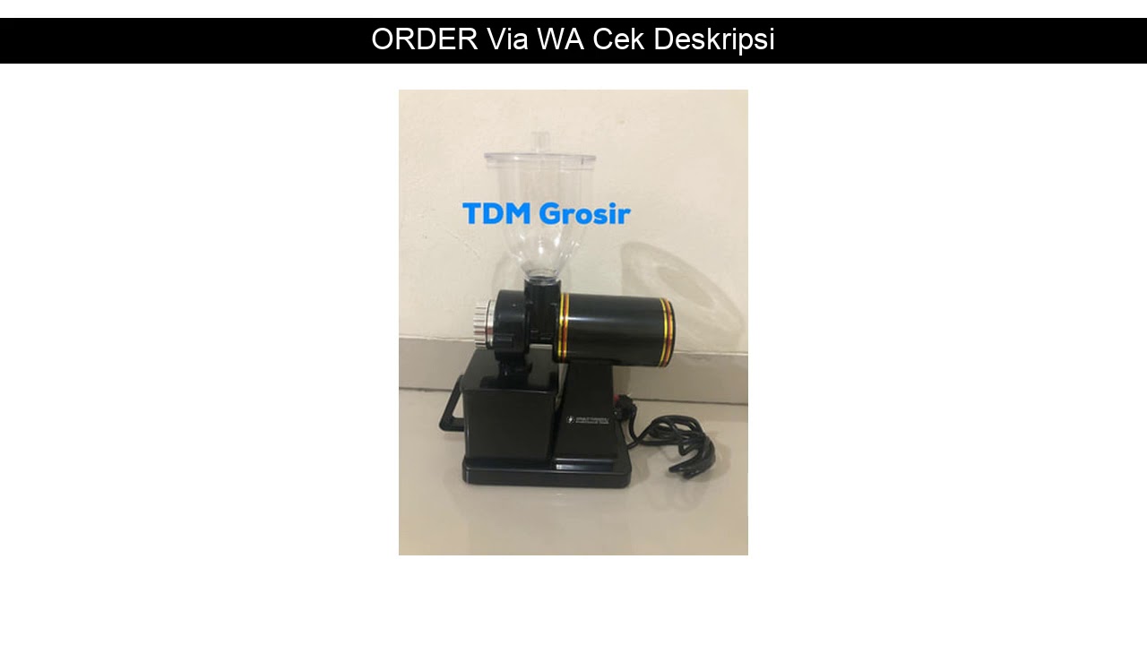 Jual Coffee Grinder / Grinder Kopi N600 / 600n / Et-wf-a166 / Dt-600 ...