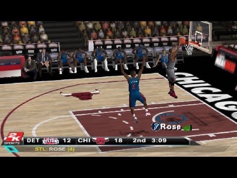 NBA 2K10 PSP Gameplay - YouTube
