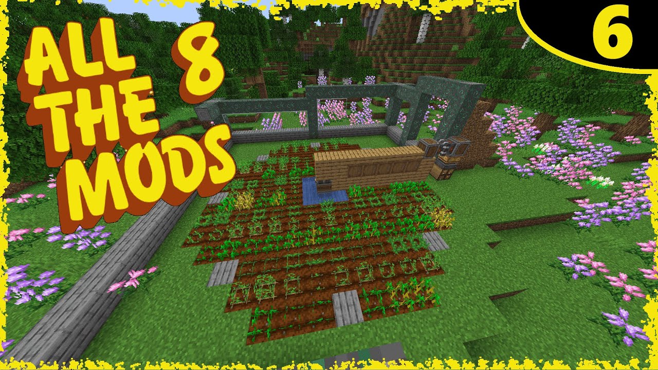 La clasica granja automatica del create! | #atm8 EP5 | #minecraft ...