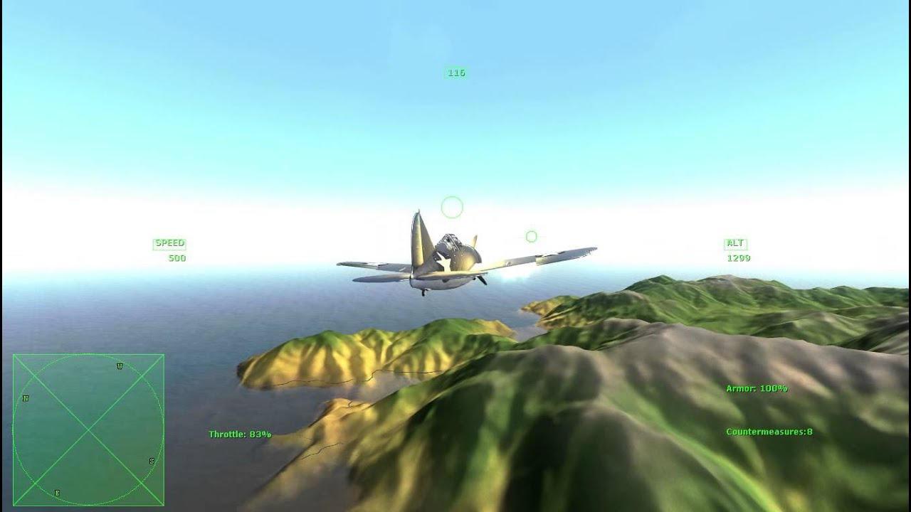 Garry's Mod Mini Planes Control Surface Animations - YouTube