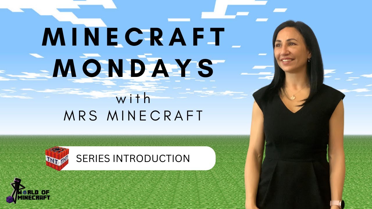 Minecraft Mondays with Mrs Minecraft - Introduction - YouTube