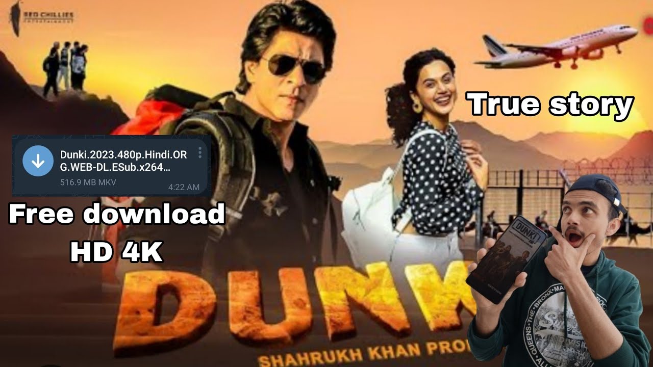 Dunki Shahrukh Khan true story!!! - YouTube