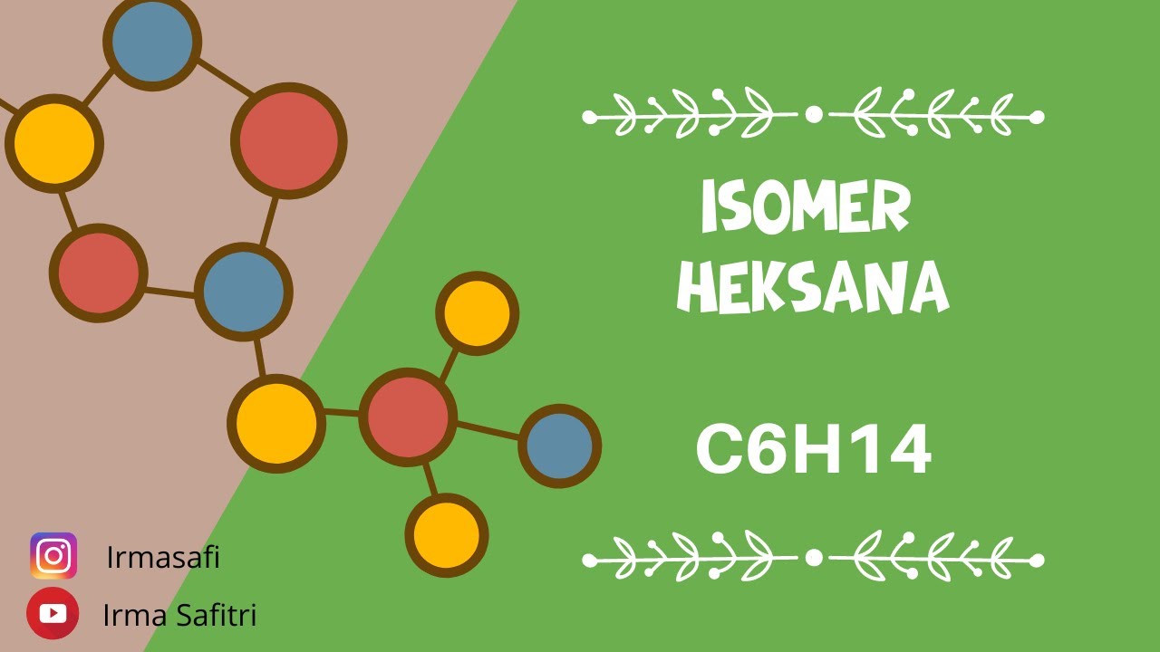 ISOMER HEKSANA C6H14 - YouTube