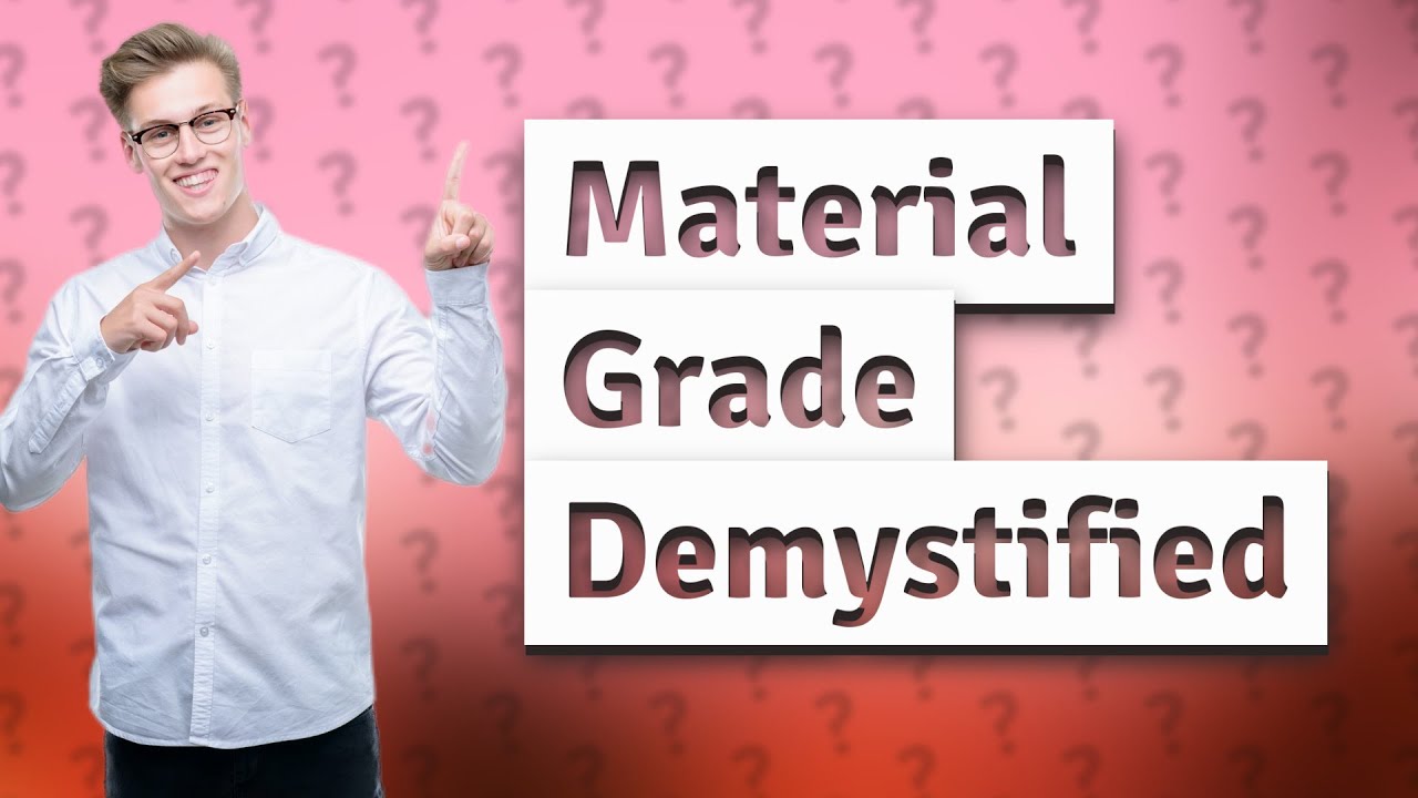 What is material grade C5 C6? - YouTube
