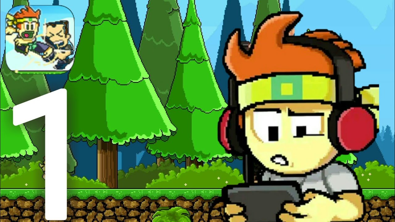 DAN : THE MAN - GAMEPLAY WALKTHROUGH - PART 1 (Android,ios) - YouTube