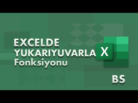 YUKARIYUVARLA (ROUNDUP) Fonksiyonu | Excel Dersleri