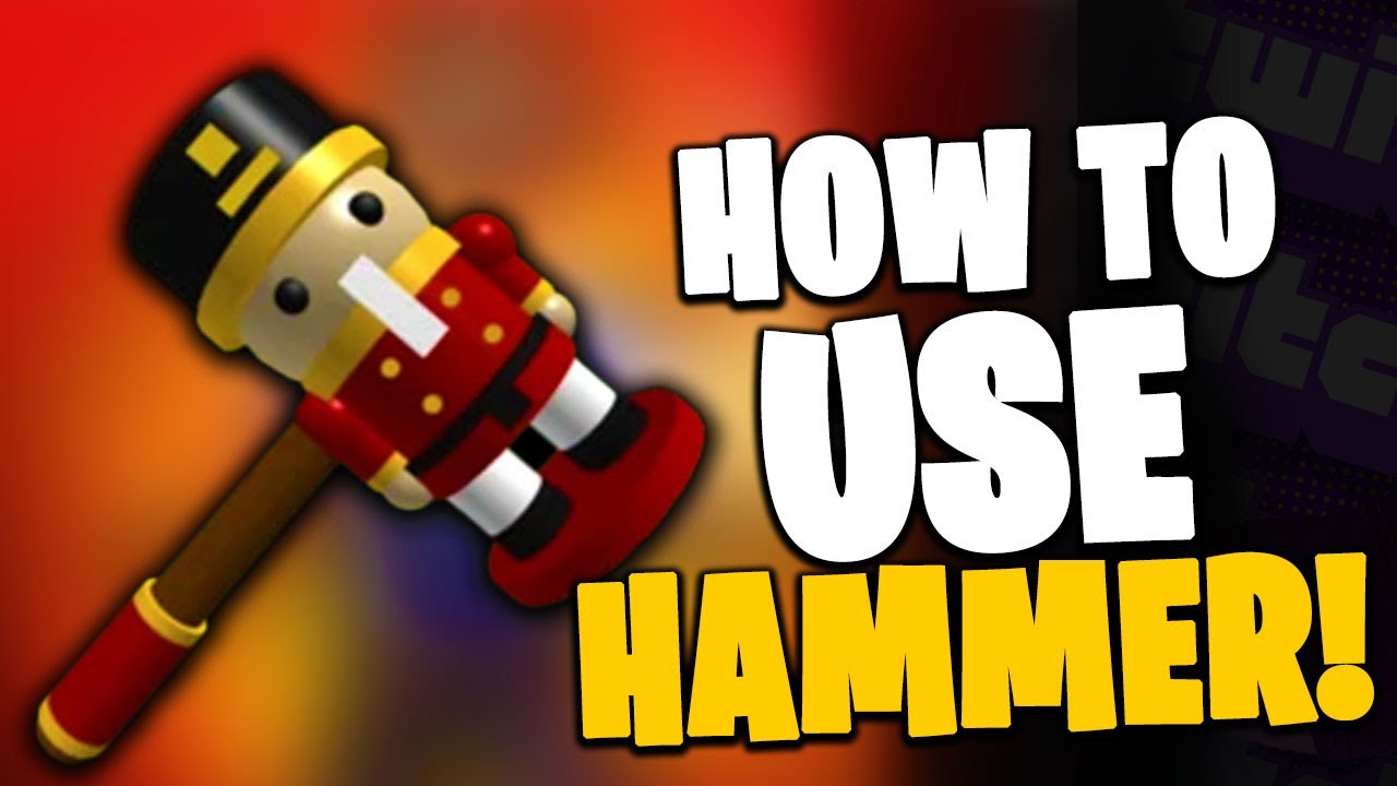 How to USE THE HAMMER in Roblox Flee the Facility! - YouTube