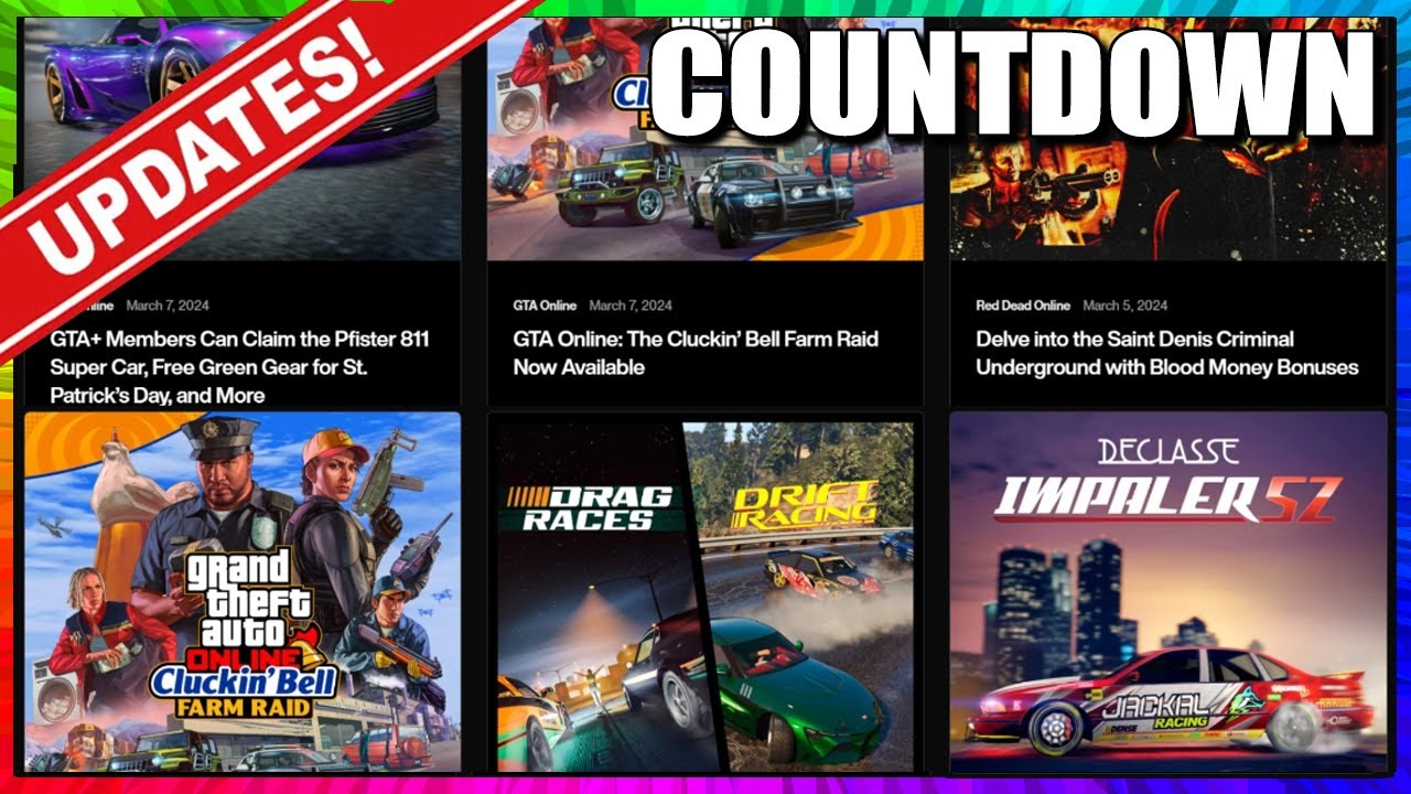 24 Hour Countdown, Upcoming Updates & Events *What Can We Expect* | GTA ...