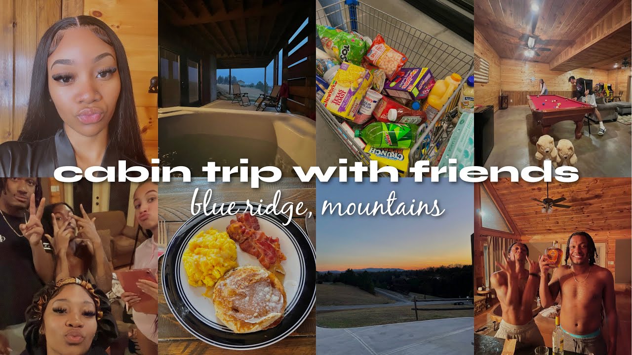 going to the cabins w/ friends for a week - YouTube