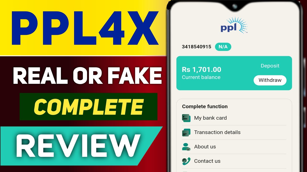ppl4x real or fake | ppl4x withdrawal | ppl website review - YouTube