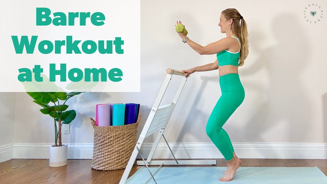 Barre Workout at Home - 10 Minute Full Body Barre Workout - YouTube