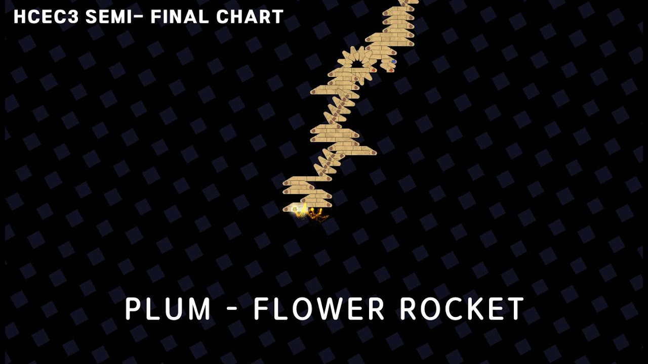 [HCEC3 Semi - Final Chart] Plum - Flower Rocket (ADOFAI CUSTOM) - YouTube