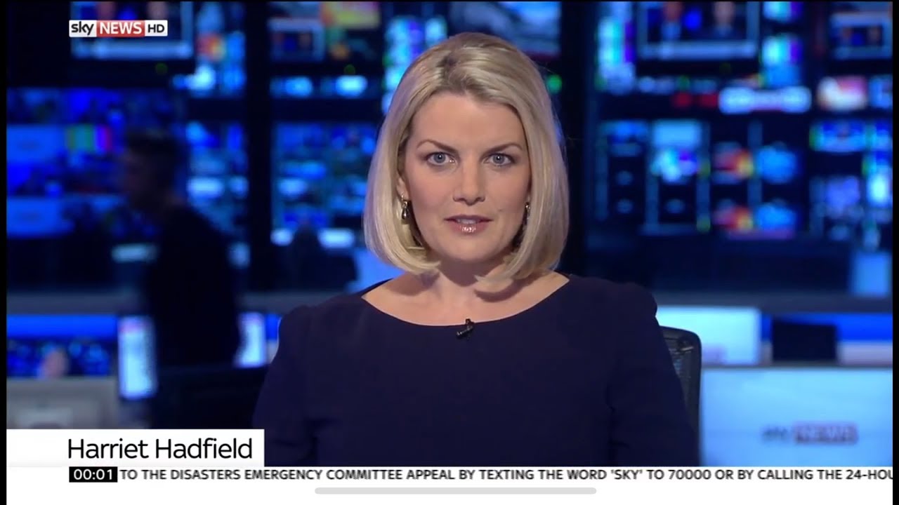 Harriet Hadfield, Presenter - Sky News - January 2017 - YouTube