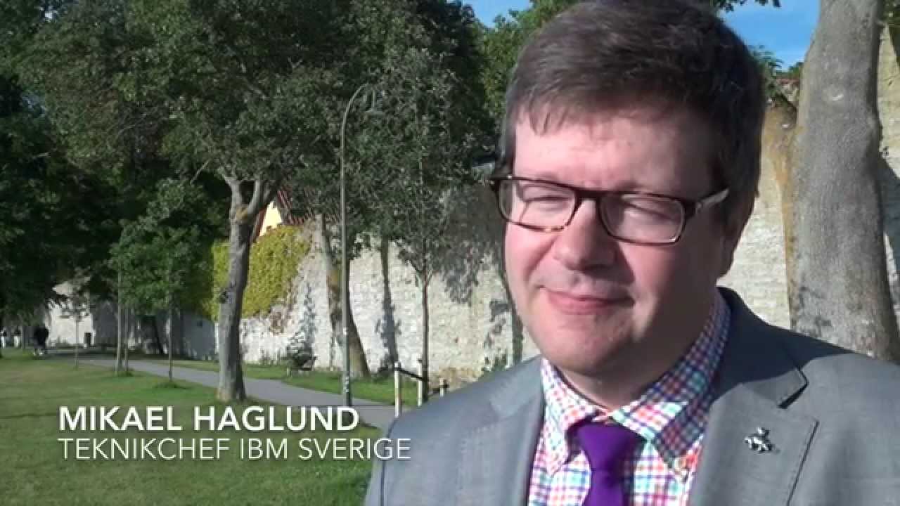 Mikael Haglund, IBM, berättar om Watson och nya digitala tjänster ...