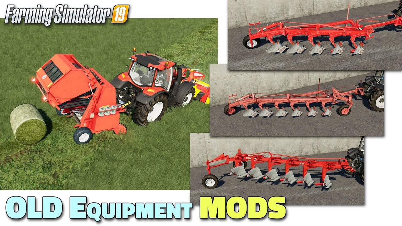 FS19 | Old Equipment Mods (2020-04-26) - review - YouTube