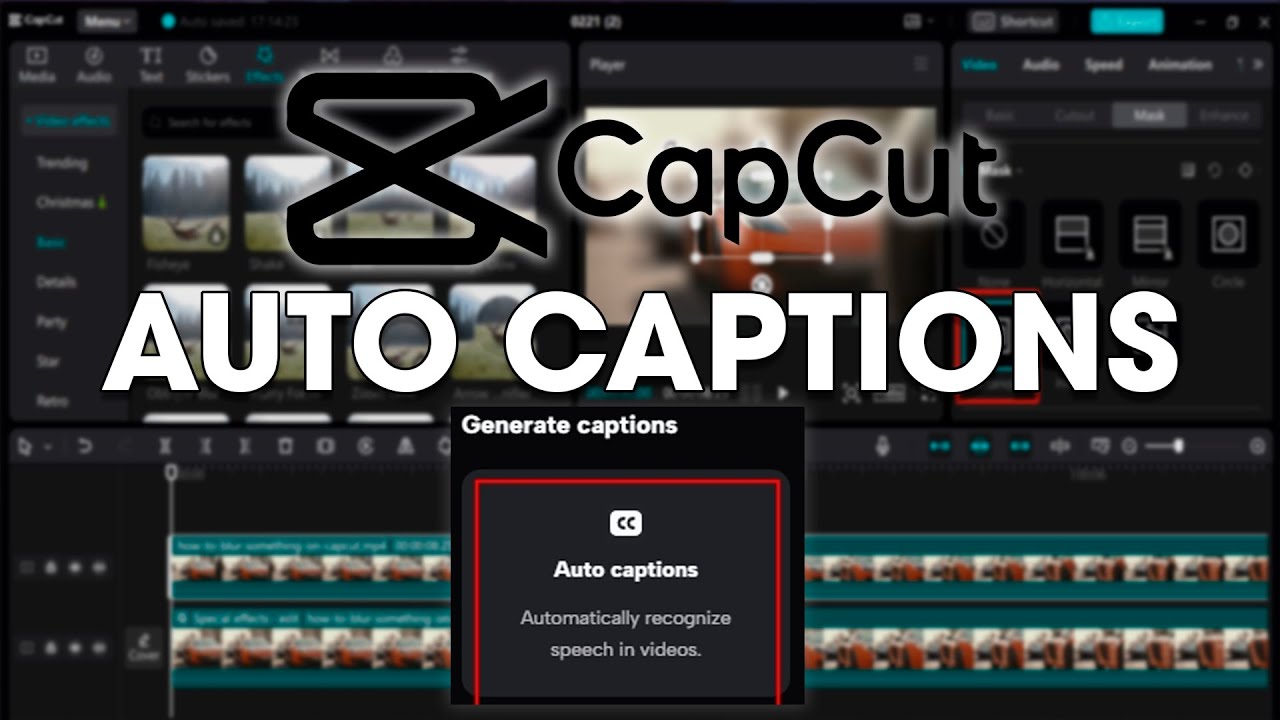How To Add Auto Captions in Capcut 2025 (EASY TUTORIAL) - YouTube