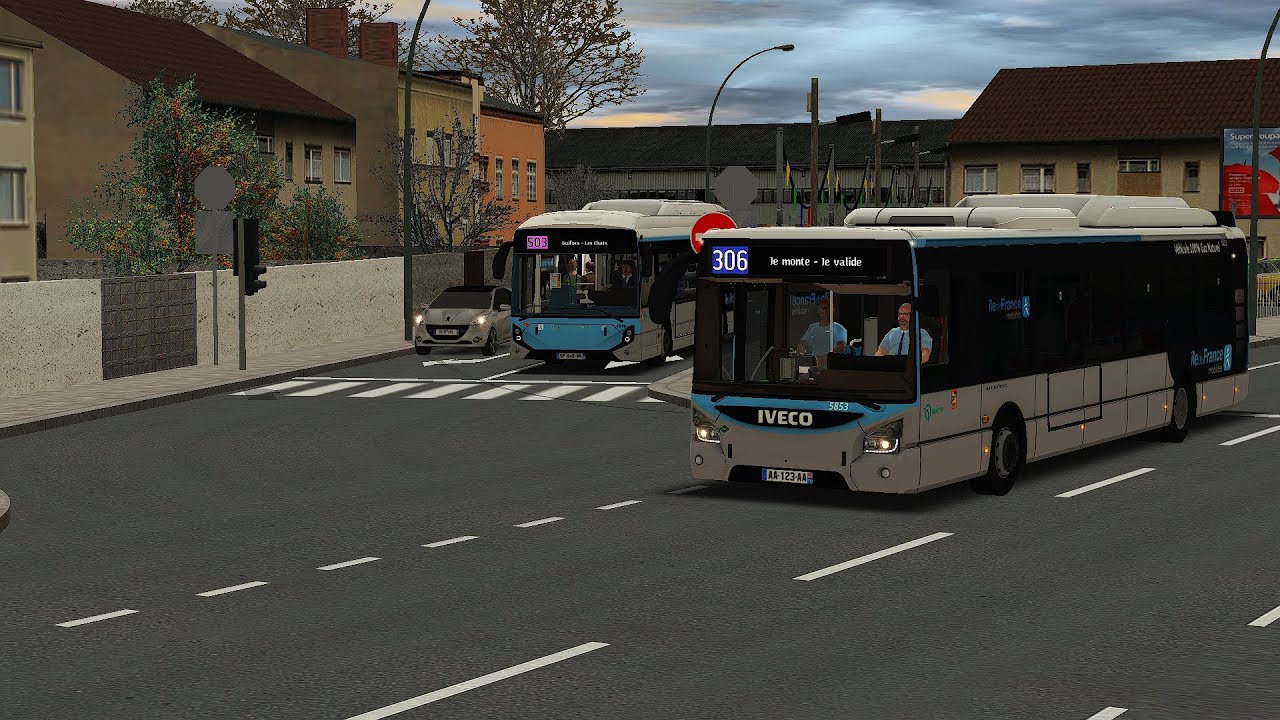 OMSI 2 Heuliez GX337e RATP GP22 #1 - YouTube