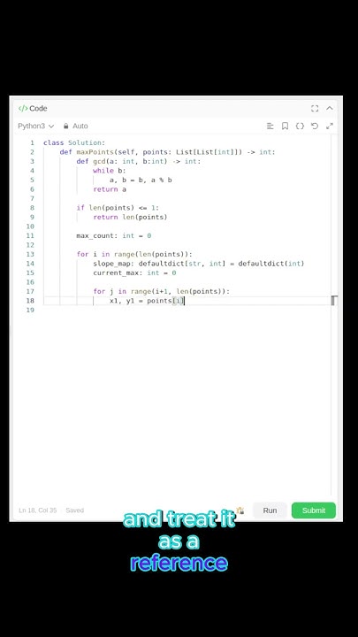 Leetcode 149 Random Code Challenge 4 Leetcode Coding Education Python Asmr Youtube