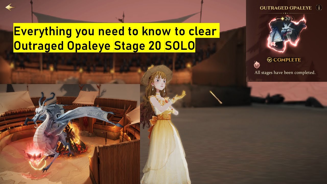 Club Adventure Opaleye - Outraged Opaleye Stage 20 (Maxed) SOLO Guide ...