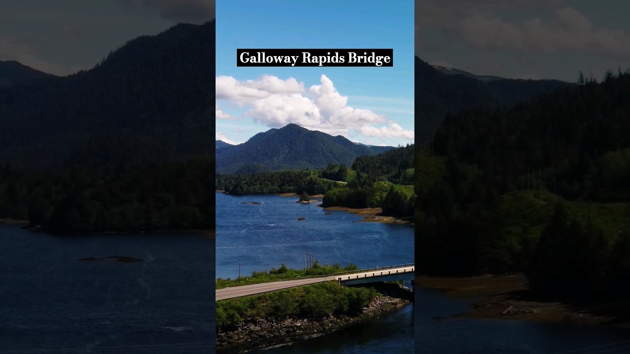 Galloway Rapids Bridge | #princerupert #britishcolumbia #canada #dji # ...