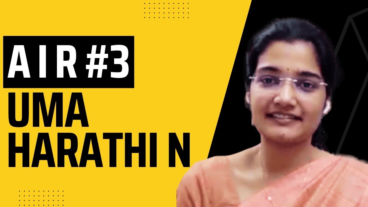 UMA HARATHI N | #AIR03 | UPSC 2022 | Mock Interview Video | ANALOG IAS ...