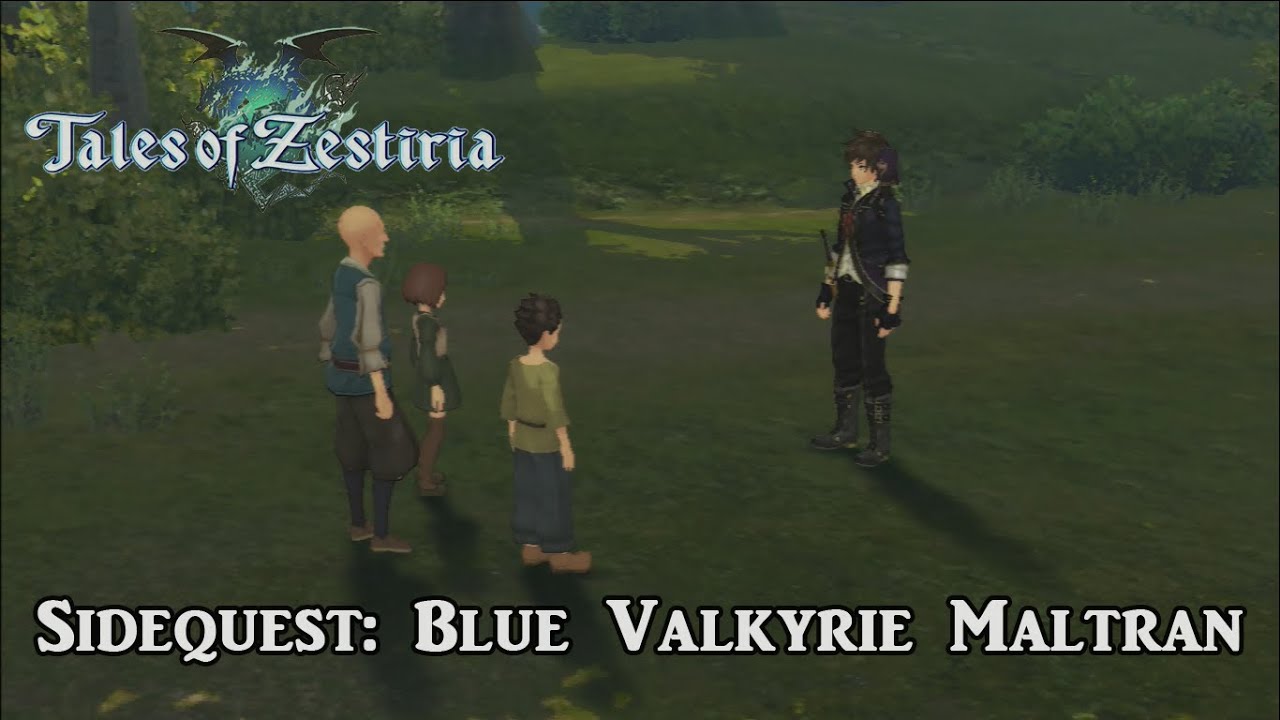 [Tales of Zestiria JPN] Sidequest: Blue Valkyrie Maltran - YouTube
