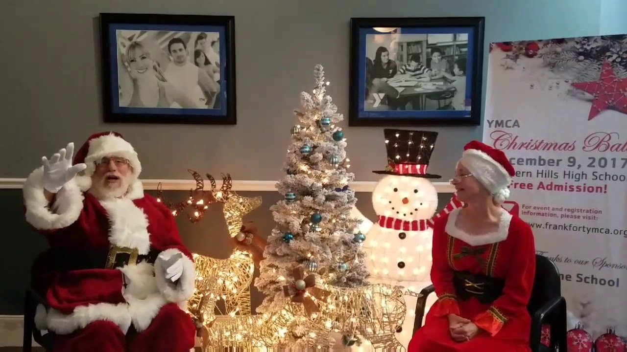Santa sends message for Christmas Ball - YouTube