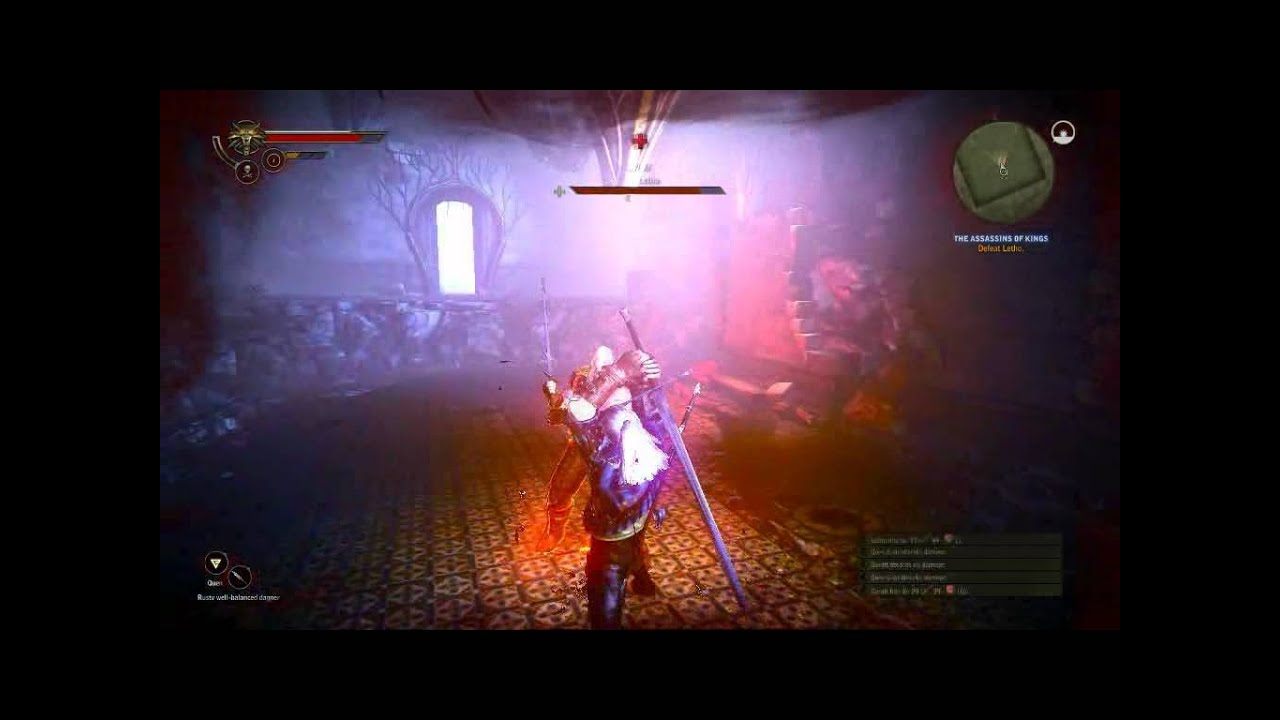 the witcher 2 how to beat the Kingslayer-first encounter, beautiful ...