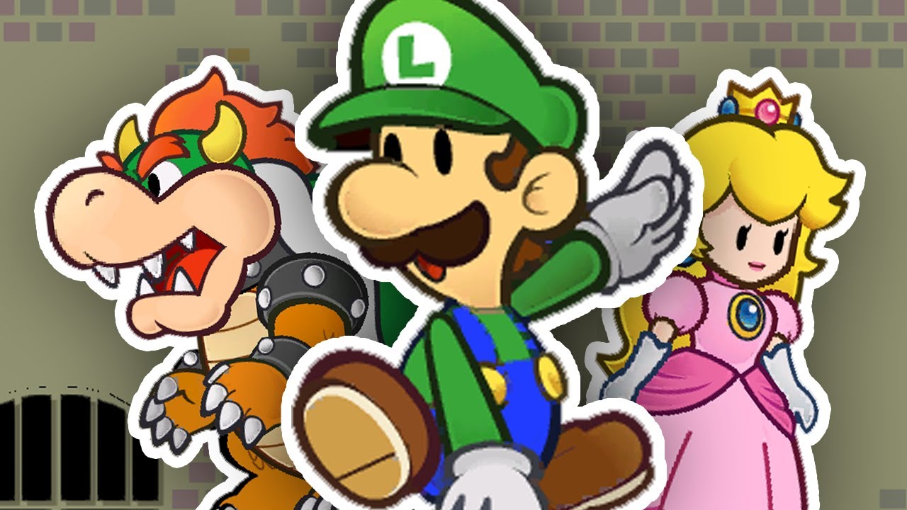Luigi Takes on Super Paper Mario's Hardest Challenge - YouTube