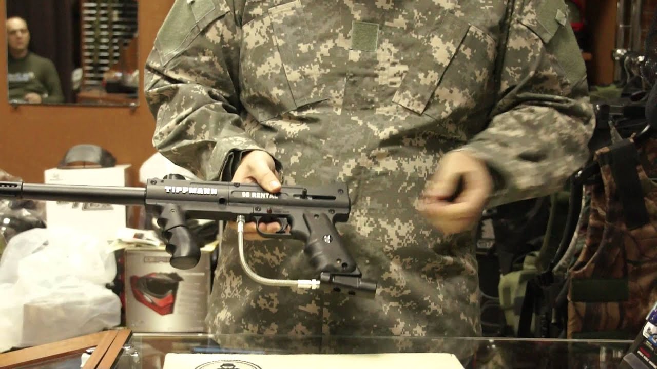 Tippmann 98 Sealed bolt - YouTube