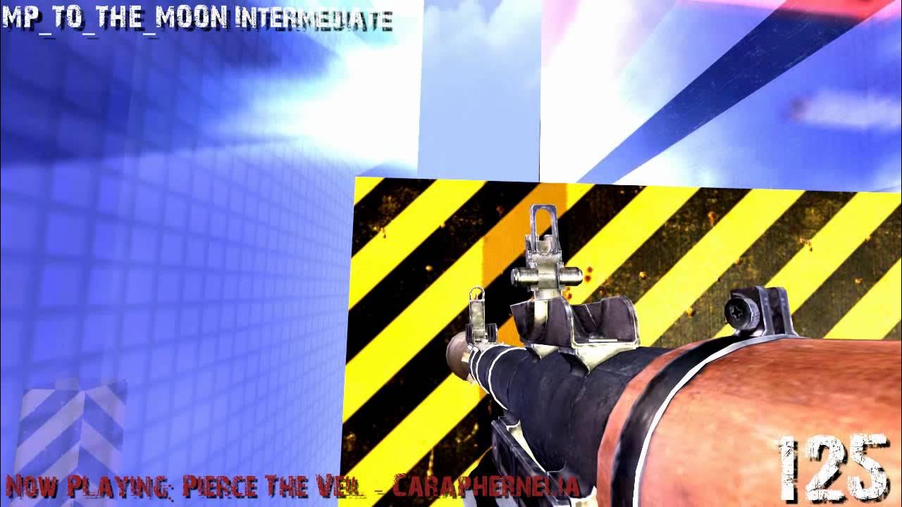 CoD4 mp_to_the_moon Intermediate Walkthrough - YouTube