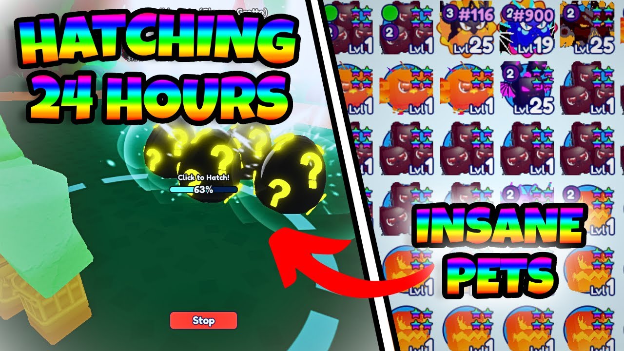 HATCHING PETS FOR 24 HOURS 🍀🥚 | PET CATCHERS - YouTube